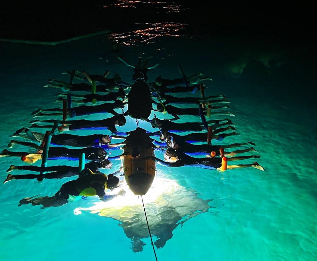 Manta Snorkel Seva hawaii